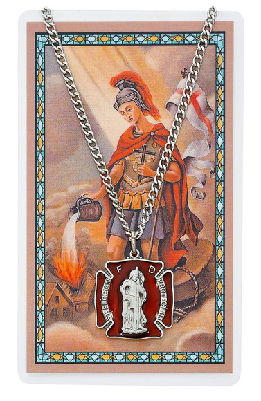 Hail Mary Gifts | Jewelry | St Florian Prayer Card Set | Poshmark